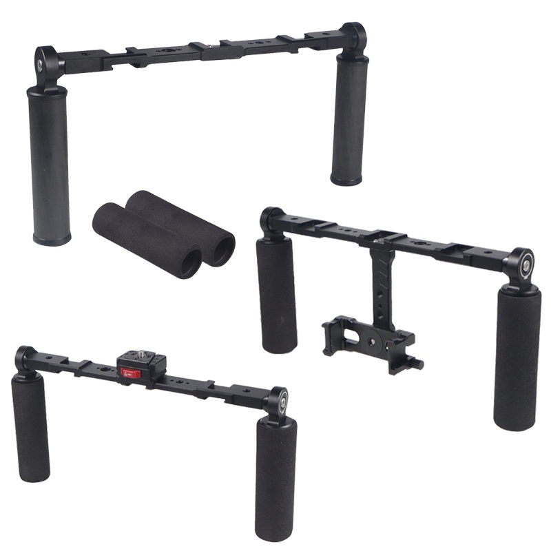 BGNING Dual Carbon Fiber Handle Smartphone Grip Universal Mobile Phone ...