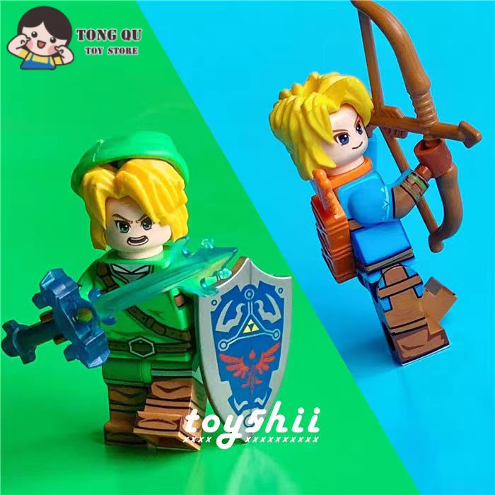 Game Minifigures The Legend of Zelda Link Building Block Toy Collection ...