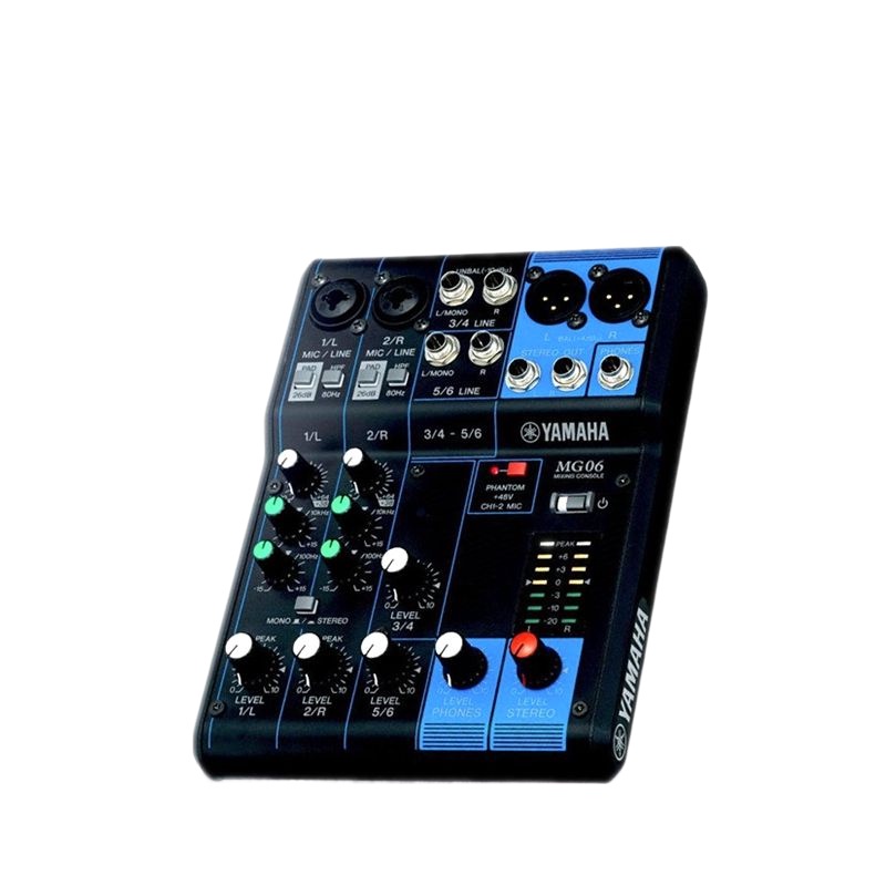 Yamaha Yamaha MG06X MG06 Analog Small Mixer Mini Mixer New Authentic ...