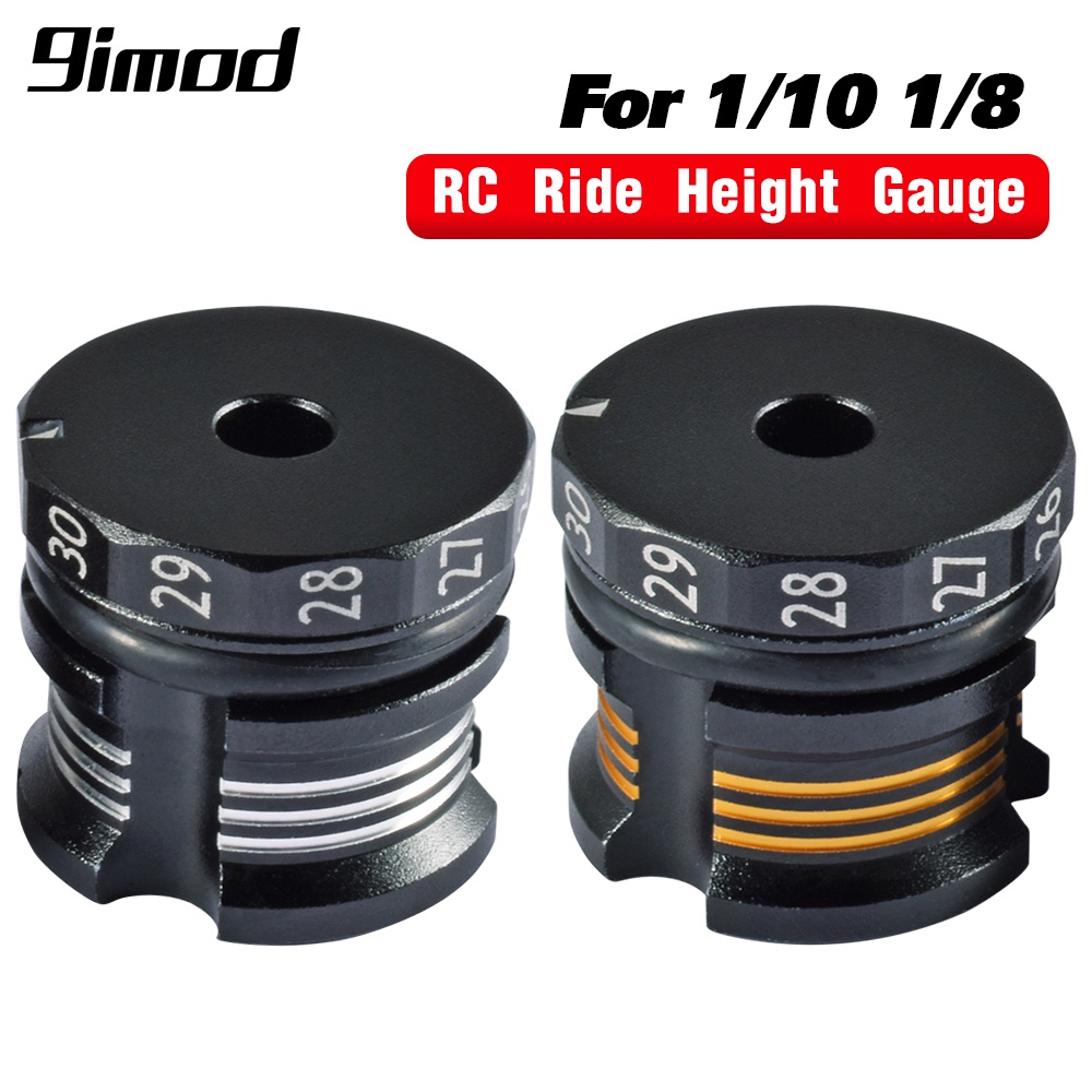 9IMOD RC Ride Height Gauge Adjustable Measuring Ruler Aluminum alloy ...