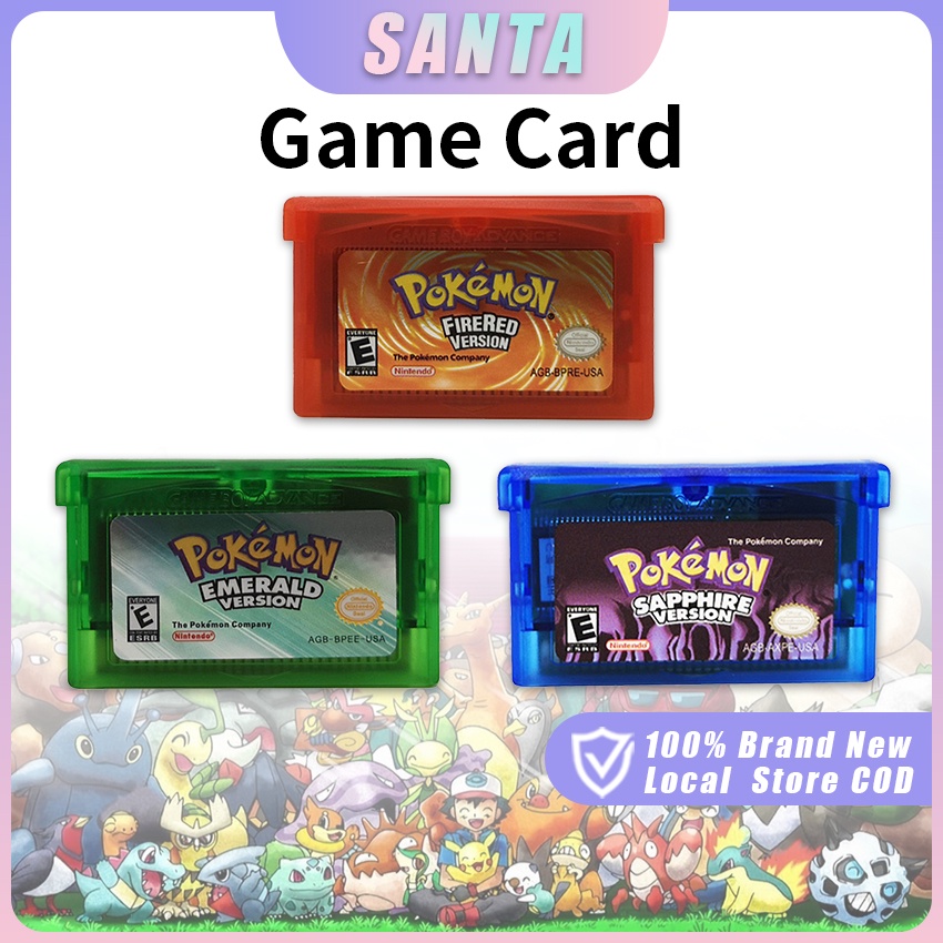 Pokemon Cards Sapphire/Emerald/Fire Red/Leaf Green/Ruby Pokemon Series ...