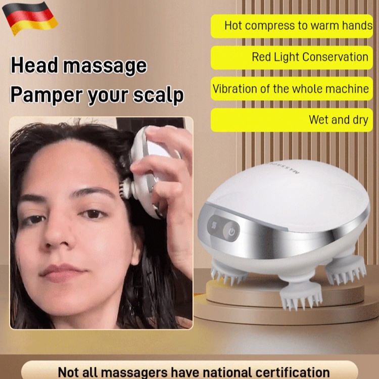 【HOT】[Relax Head Massage] Mini Electric Claw Hand Multi-Functional ...