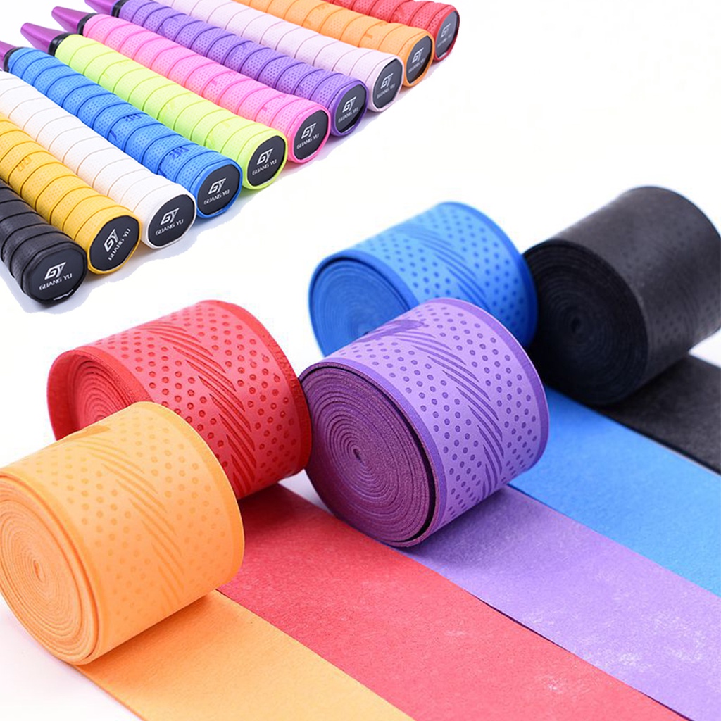 Anti-slip Badminton Racket Hand Glue Adhesive Rubber Badminton Grip ...