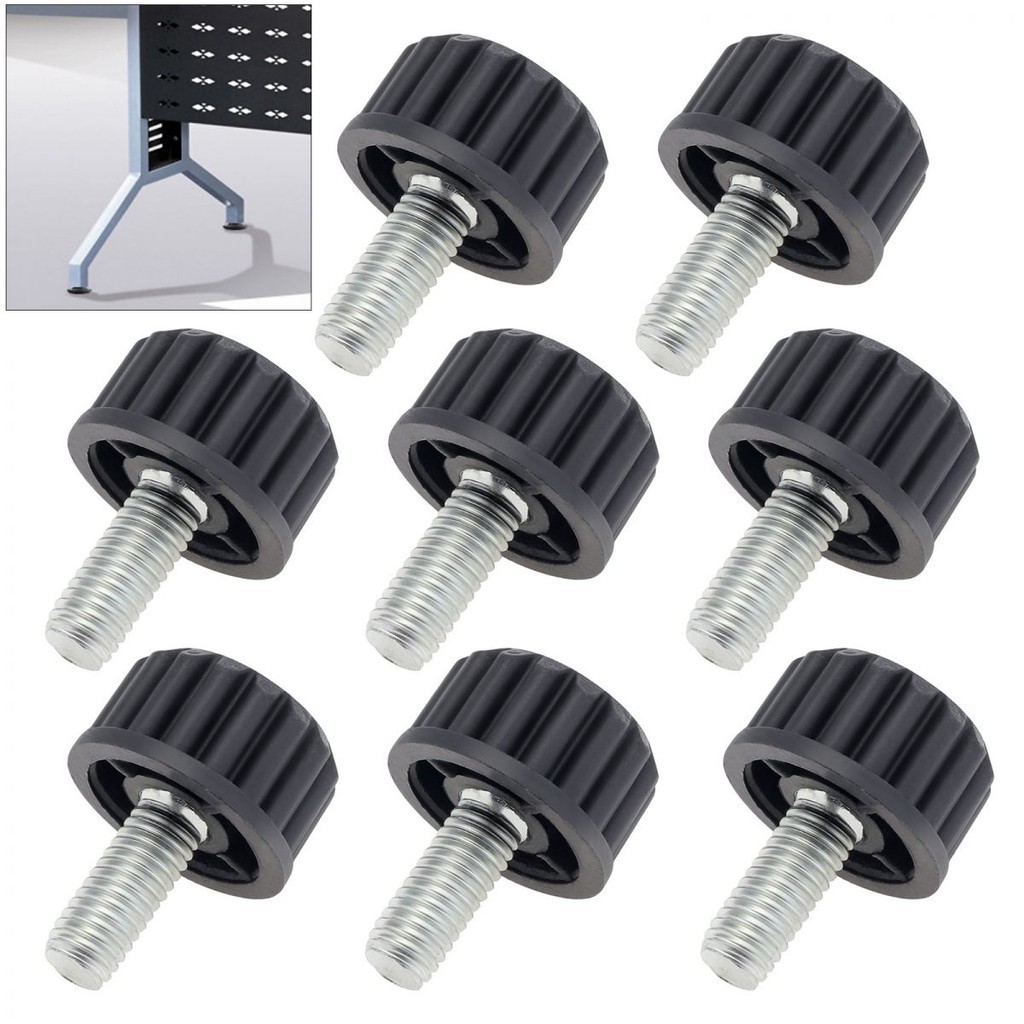 8Pcs Adjustable Furniture Adjustable Bolt Anti-slip Base Chair Feet ...