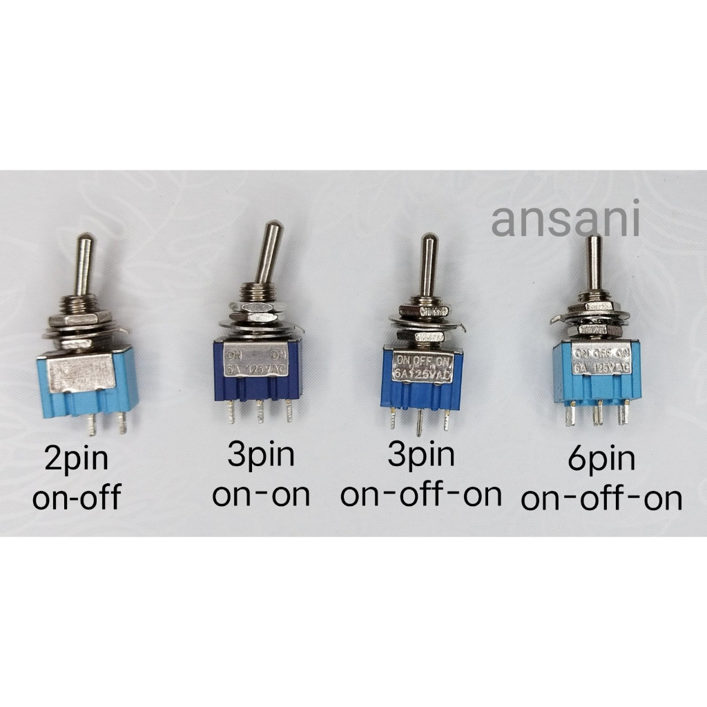 MINI TOGGLE SWITCH - 1PIECE Winner74 | Shopee Philippines