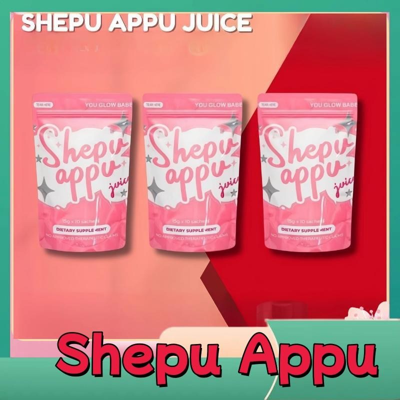 Trio Bundle Shepu Appu YOU GLOW BABE | Collagen Glutathione Whitening ...