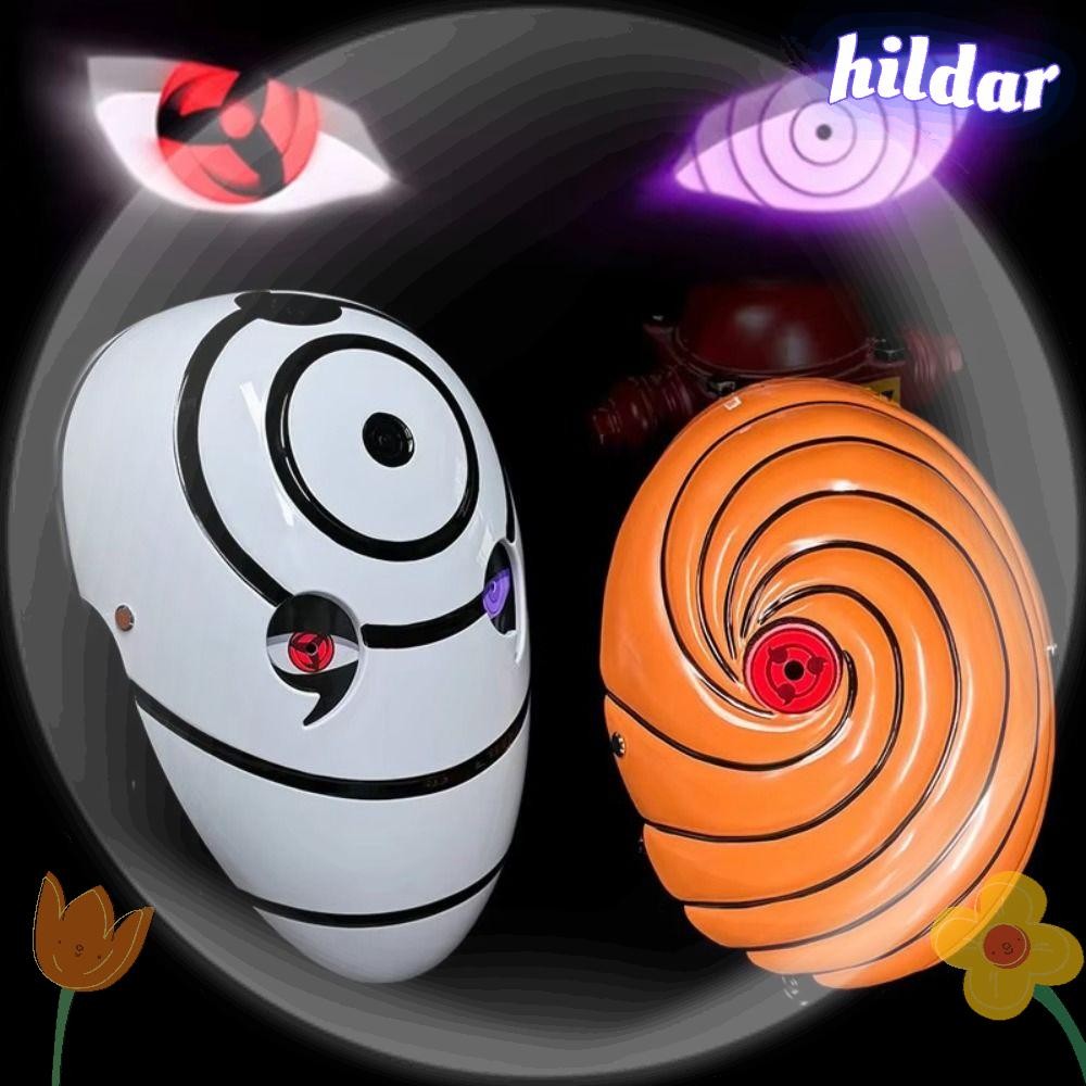 HILDAR Glowing Naruto , Tobi Uchiha Obito Sharingan Face Cover, 2025 ...