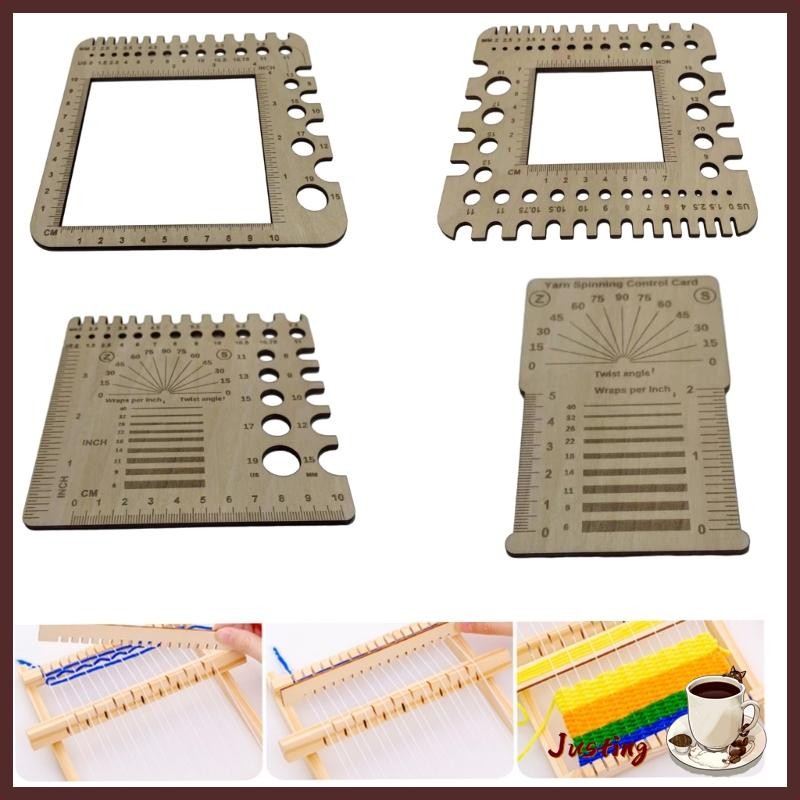 Justing Knitting Gauge Ruler Knitting Needle Gauge Square Knitting Tool ...