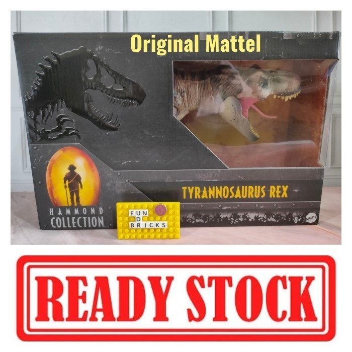 Jurassic World Hammond Collection Tyrannosaurus Rex Mattel Original ...