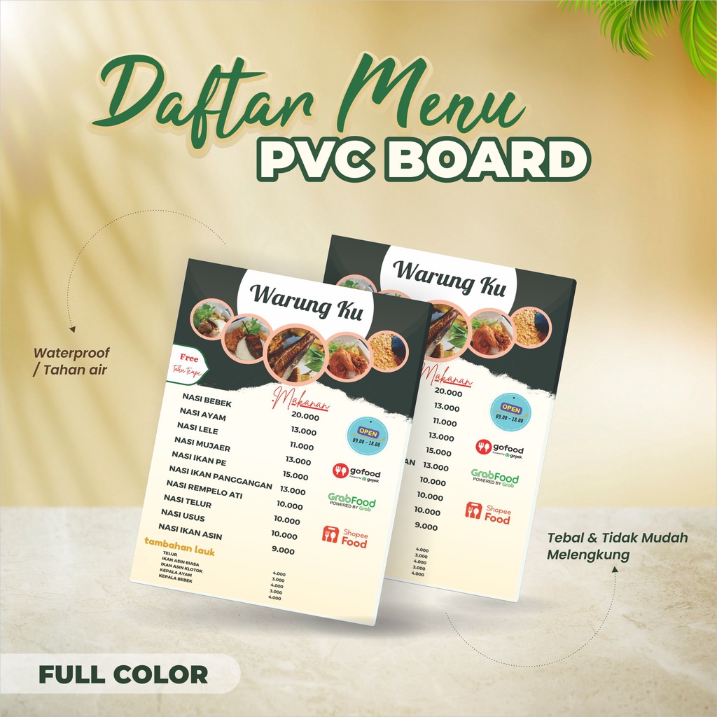 Print a list of Menu boards / Menu boards / restaurant menus, thick ...