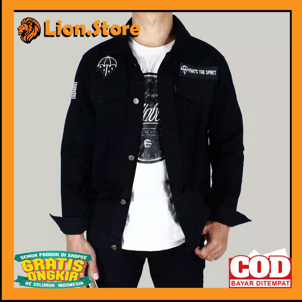 Men's Embroidered Jeans Jacket/Band Emblem Jeans Jacket - Nirvana/The ...