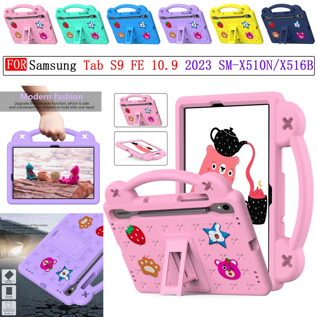 For Samsung Galaxy Tab S9 FE 5G SM-X510N X516B 10.9 inch 2023 Tab S9 2023 sm-X710 X716B X718U ...