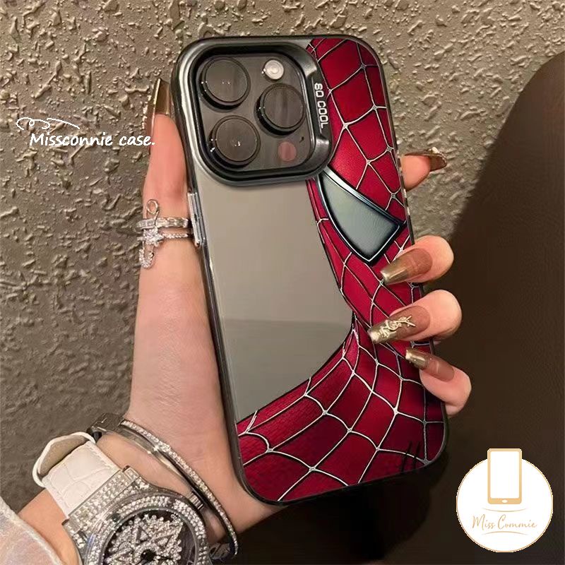 Cartoon Anime MARVEL Cool Spider Man Phone Case Compatible for IPhone ...