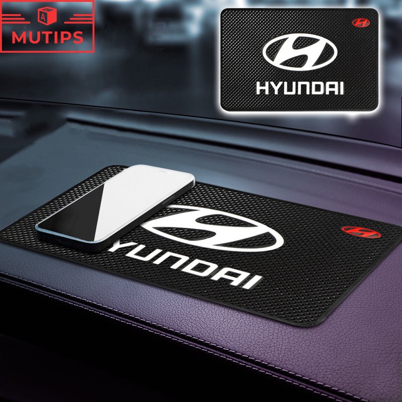Hyundai Car Non-Slip Dashboard Mat Phone Sticky Holder Anti-Slip Rubber ...