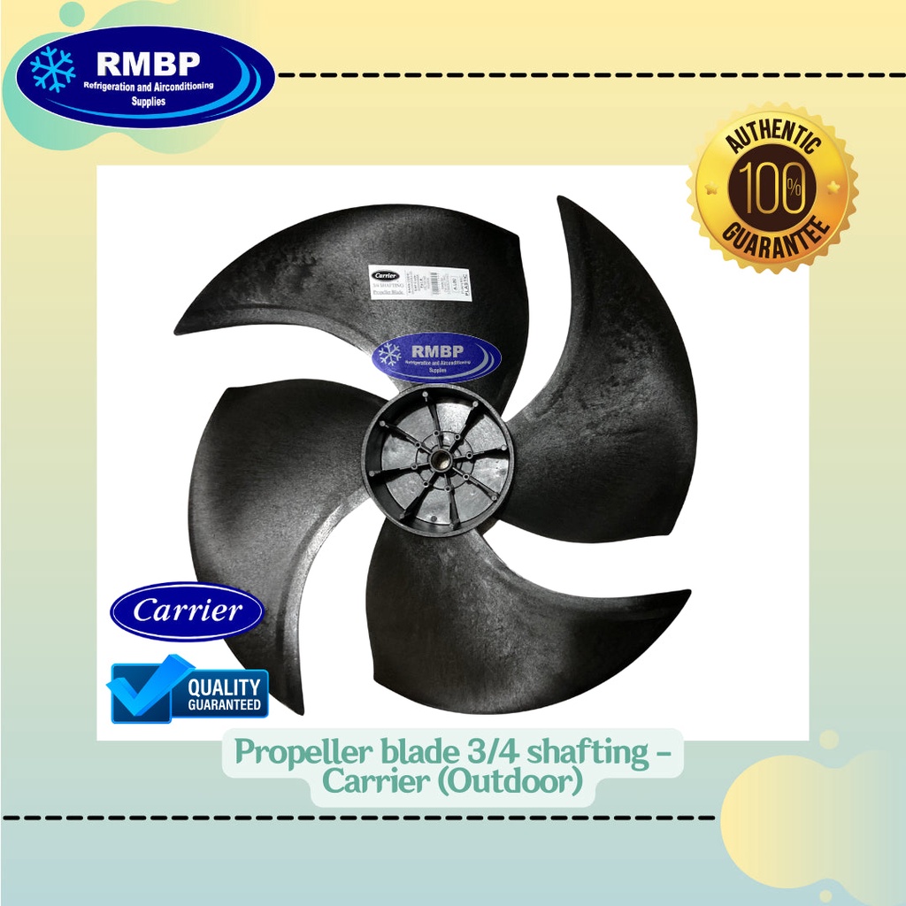 Carrier Propeller Blade for HAT 643 - 3/4 Shafting (Outdoor Unit Aircon ...