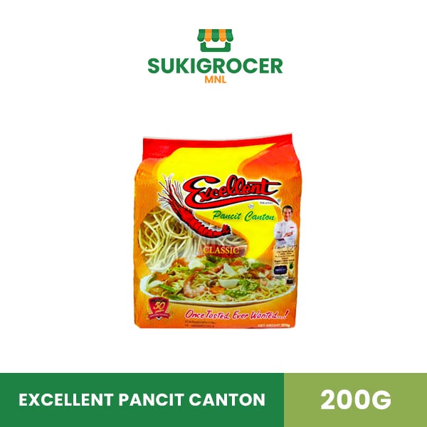 Excellent Pancit Canton 200G | Shopee Philippines
