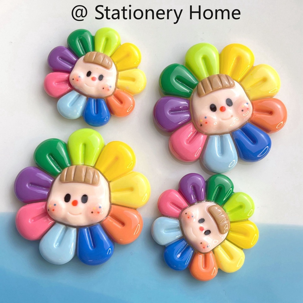 Colorful Sun Flower Sister Series Refrigerator Magnets Creative ...