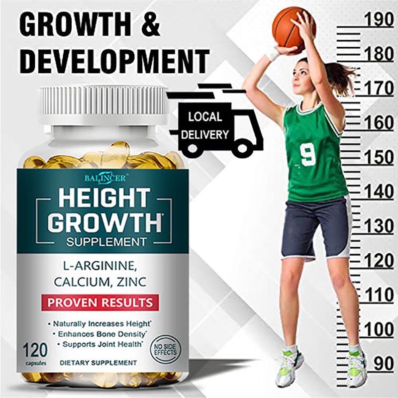 Height Growth Supplement - Helps Bone Strengthening and Growth ...