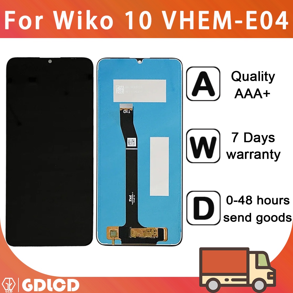 For Wiko 10 LCD VHEM-E04 VHEM-E03 LCD Display Touch Screen Digitizer Assembly Replacement ...