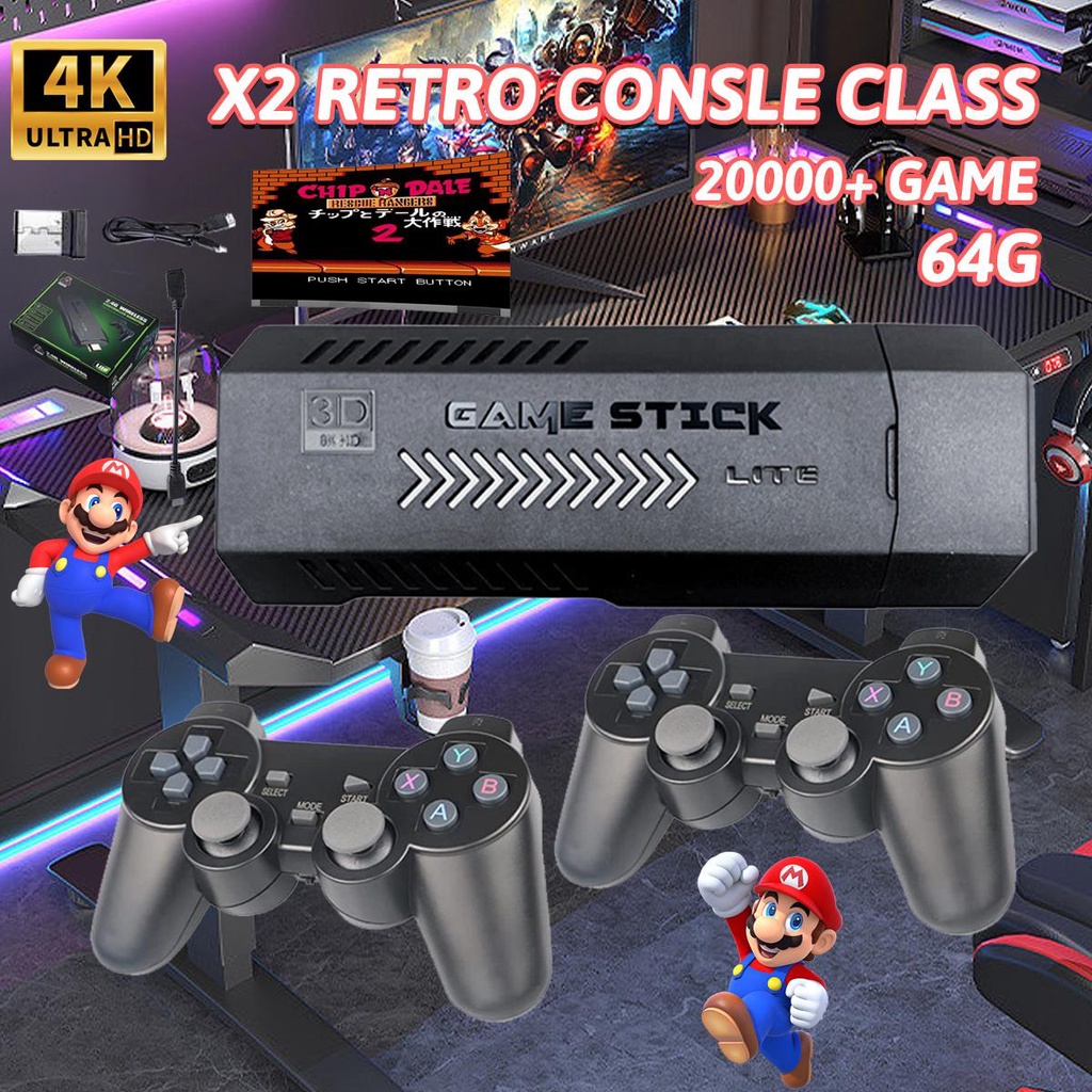 [20000+Games] New Model Portable Games TV Game Stick Classic TV Game ...