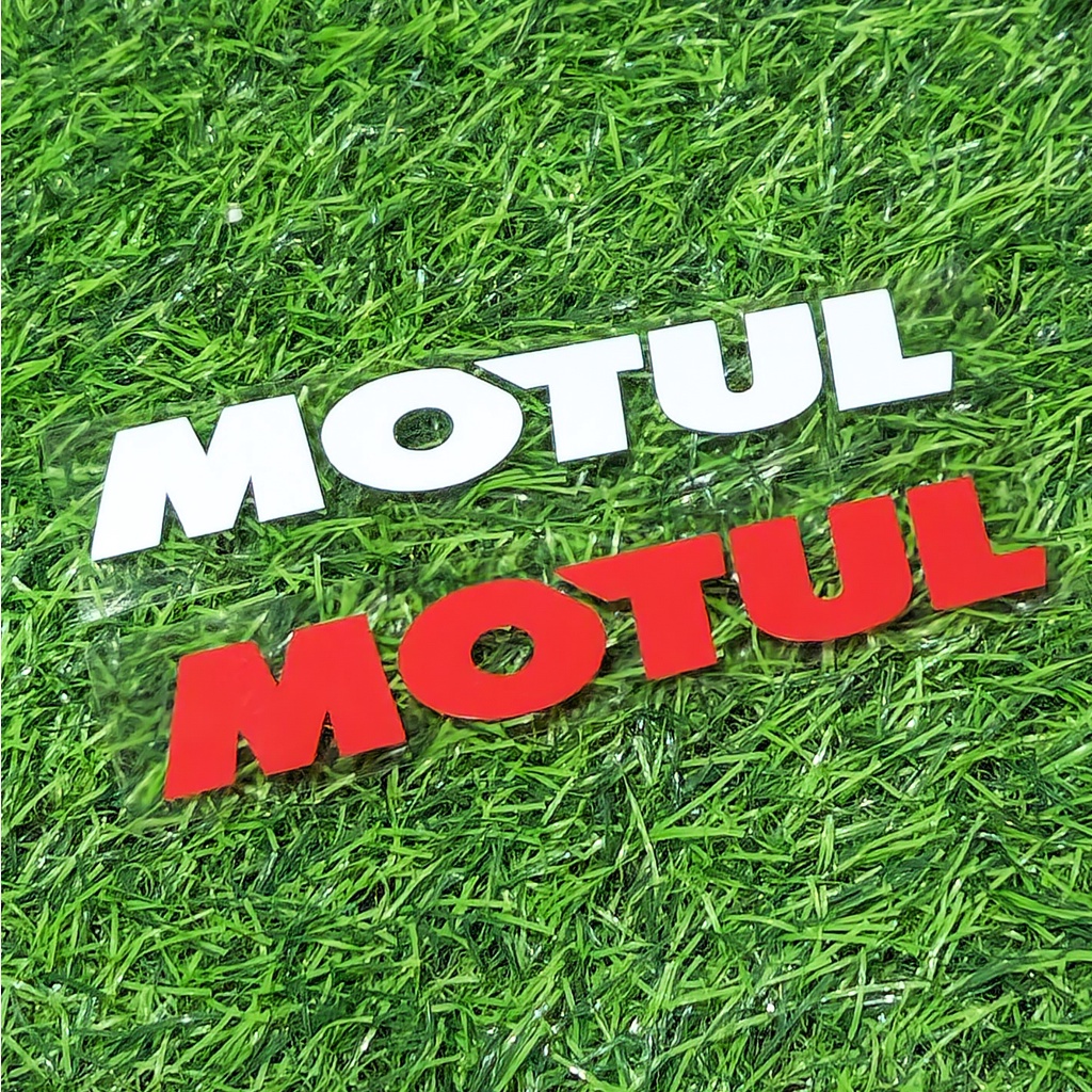 Motul Logo Vinyl Decal - 4"x1" Weather-Resistant Sticker for Laptops ...