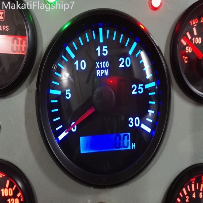 ♞Diesel Engine Tachometer Excavator Bulldozer Marine Modified Engine ...