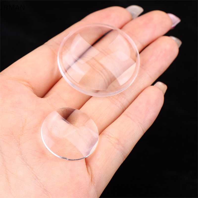 LOVESHOPPING 5pcs Acrylic Optical Lens 25mm 37mm Diameter Plano Convex ...