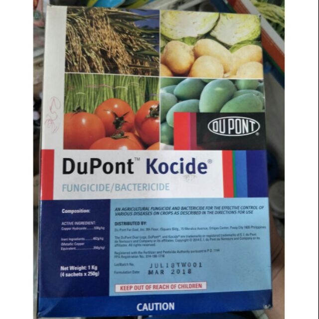 ♞Dupont Kocide Fungicide/Bacteriacide 1kg | Shopee Philippines