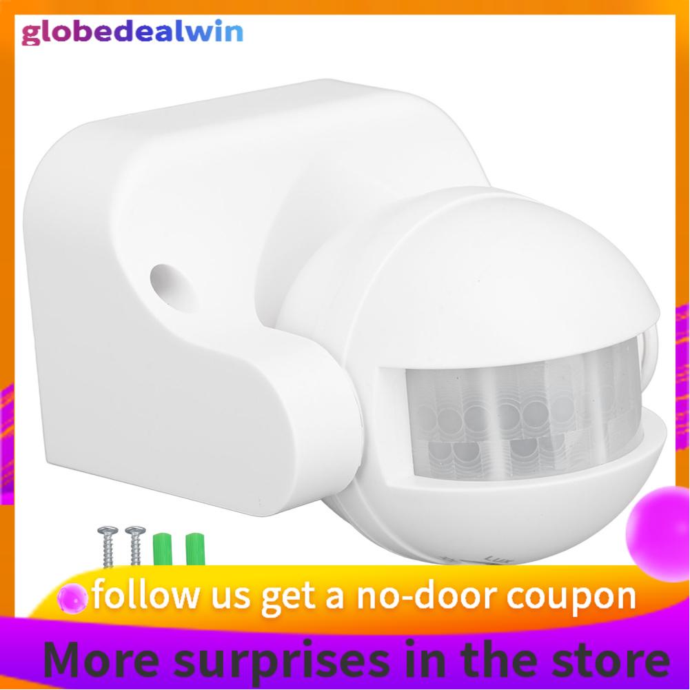 Globedealwin Wall Mounted Motion Sensor Automatic Dusk To Dawn Spherical PIR EY | Shopee Philippines