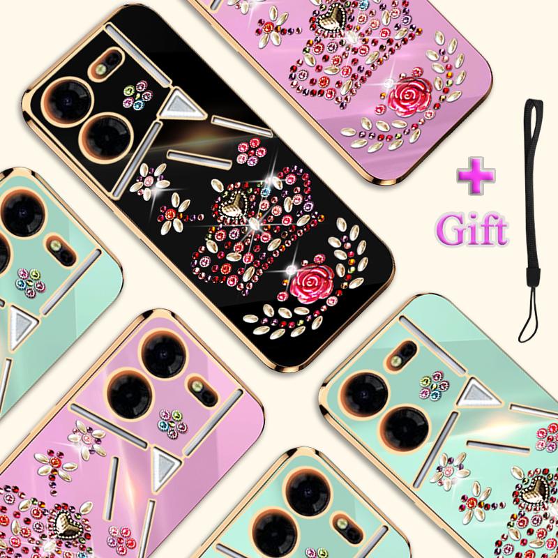 For Tecno Pova 5 Pro 5G LH8n Case Electroplated Soft Silicone DIY ...