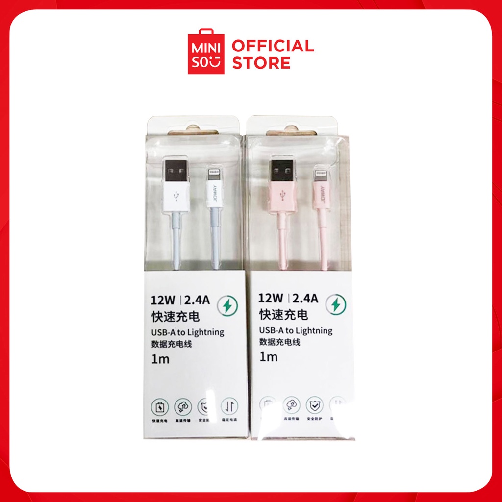MINISO 1m Charging Cable Model: Li181 | Shopee Philippines