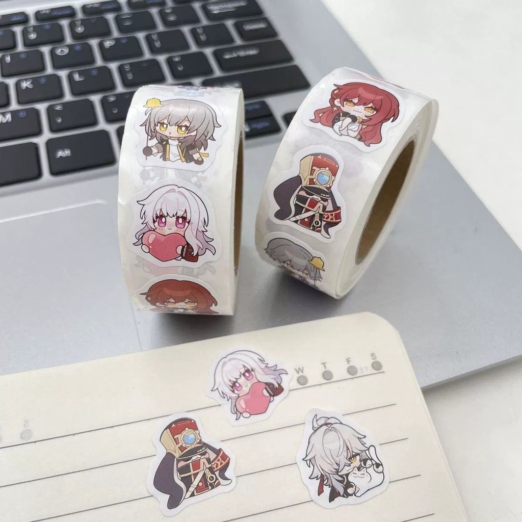 Honkai Star Rail Stickers Q Version Character Stickers Sealing Stickers ...