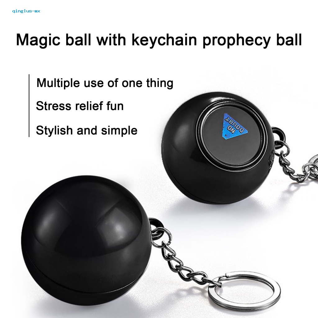 Prophecy Ball Keychain Decision Making Prophecy Ball Portable Fortune ...