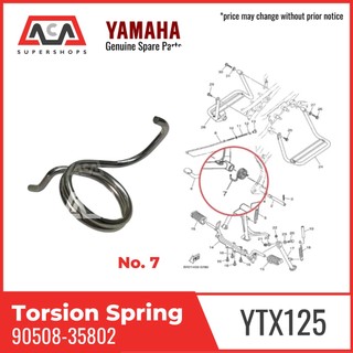 Original Brake pedal Spring for Yamaha YTX125 (90508-35802 ) | Shopee ...