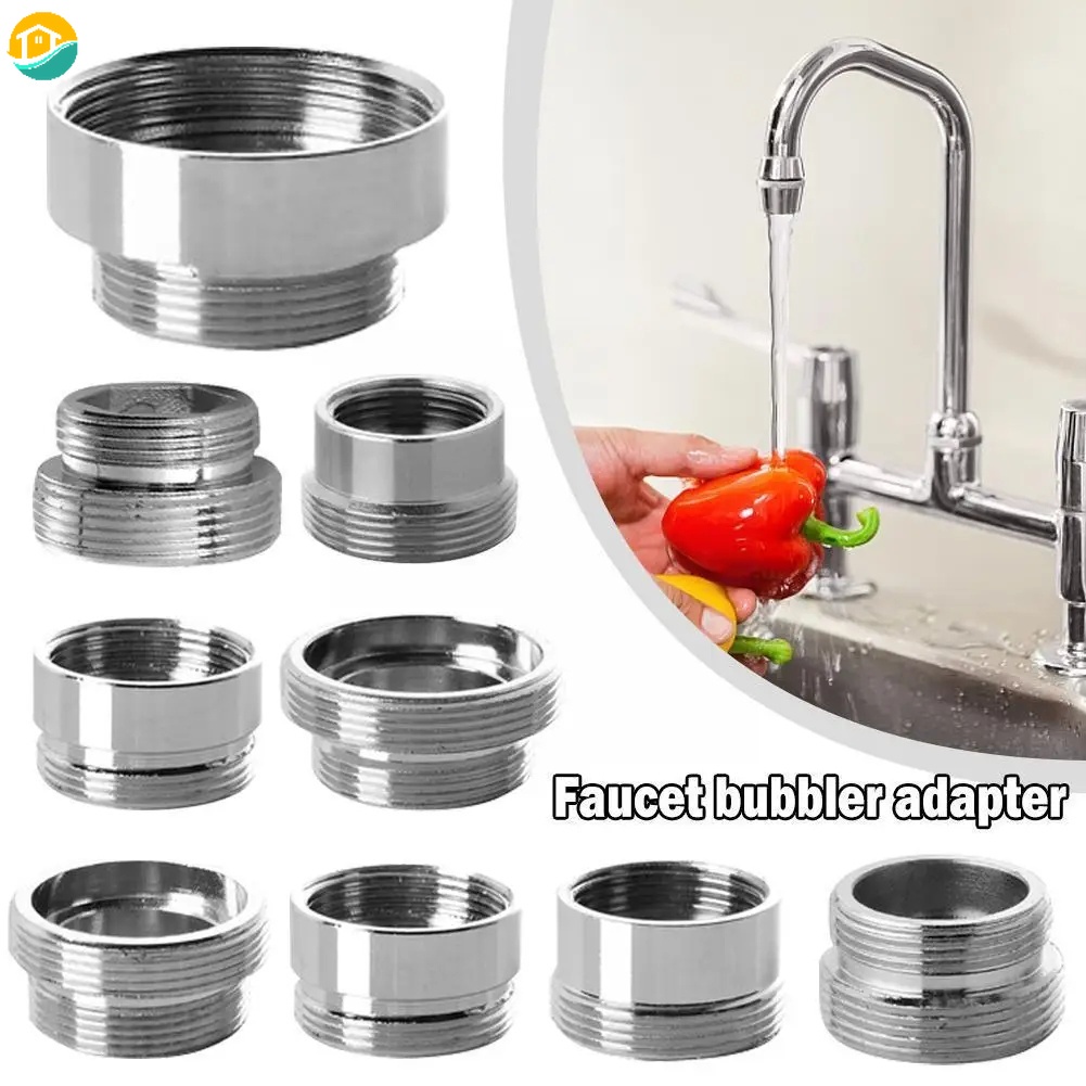 Kitchen Faucet Adapter Set with Gasket Metal Saving Tap Aerator ...