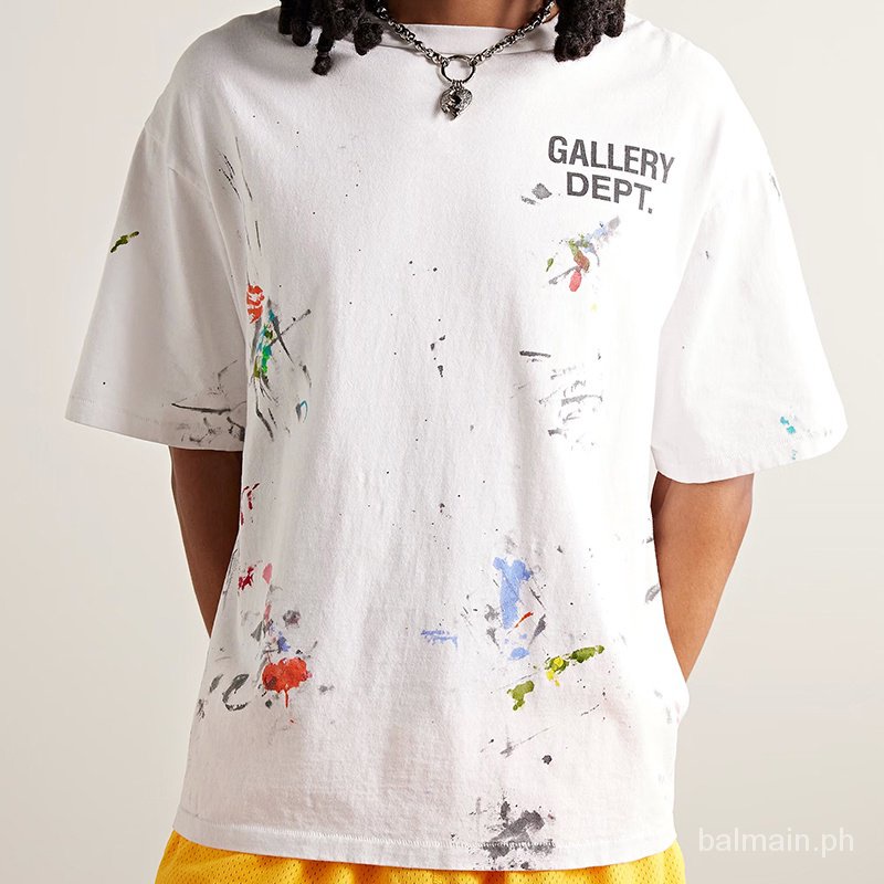 Gallery Dept Classic Gd Letter Hand-Painted Graffiti Art Splash-Ink ...
