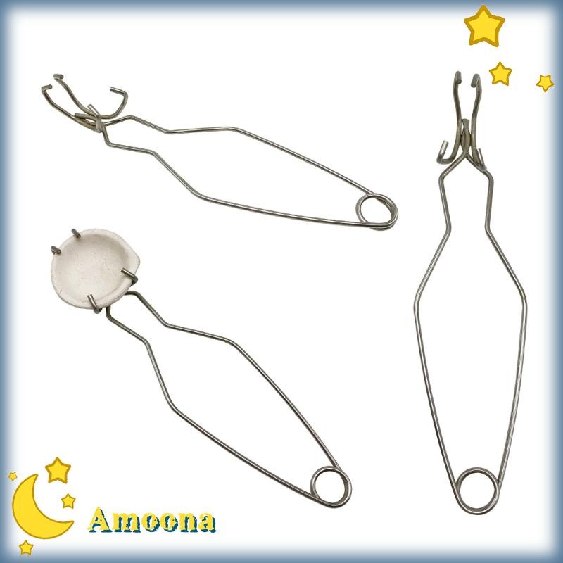 AMOONA Professional Crucible Tongs Small Whip Tong Crucible Tongs for ...
