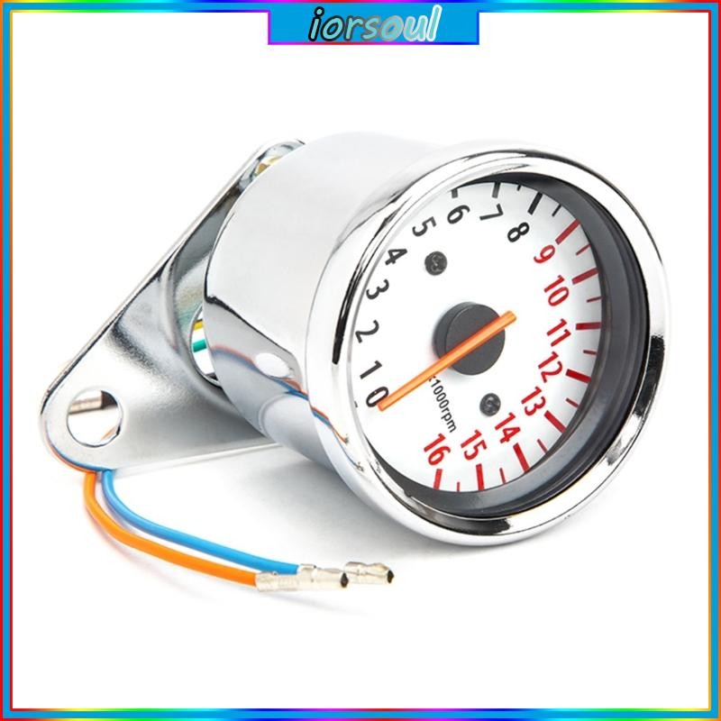 IOR 1 6W Motorcycle Tachometer Speedometer Retro Pointers Designs for ...