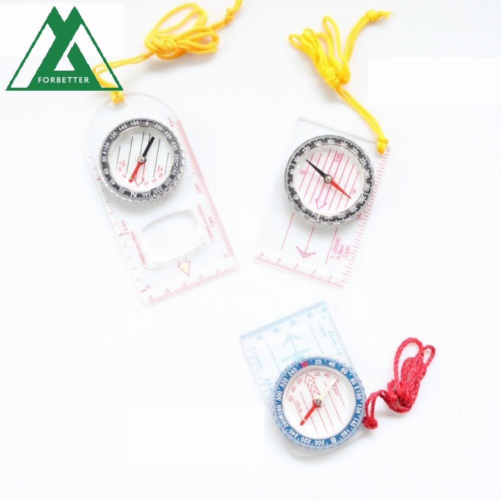 FORBETTER Compass Professional Scale Ruler Orienteering Thumb Compass ...