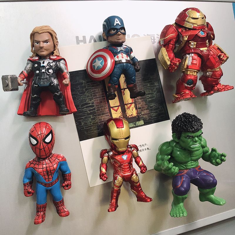 3d Stereo Refrigerator Stickers Avengers Refrigerator Stickers ...