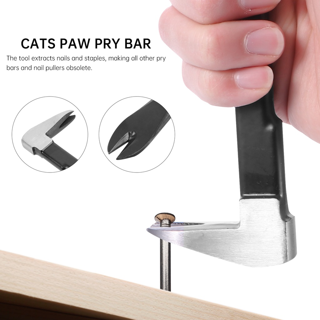 Nail Puller Tool Remover Pry Bar Extractor Cats Multi Household Paw ...