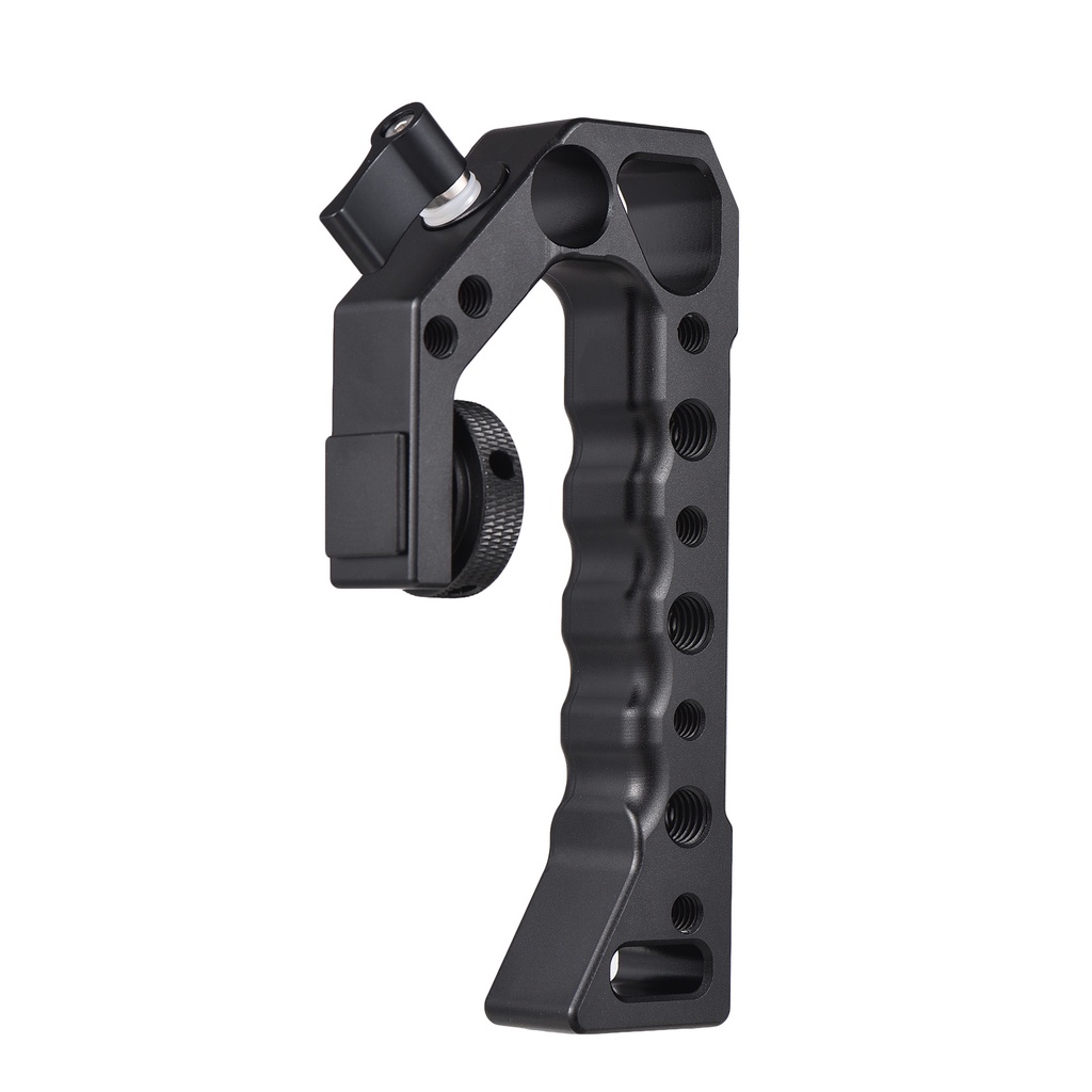 [COD]Top Handgrip for Cameras - Universal Handle Grip with 4 Cold Shoe Mounts and ARRI ...