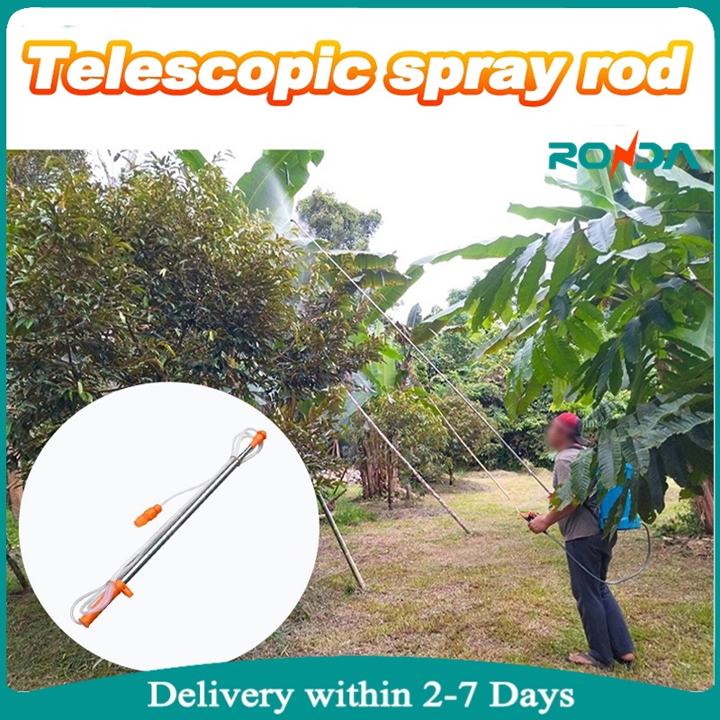 3.3m Retractable Lance Spraying Rod Pesticide Spray Battery Sprayer For ...