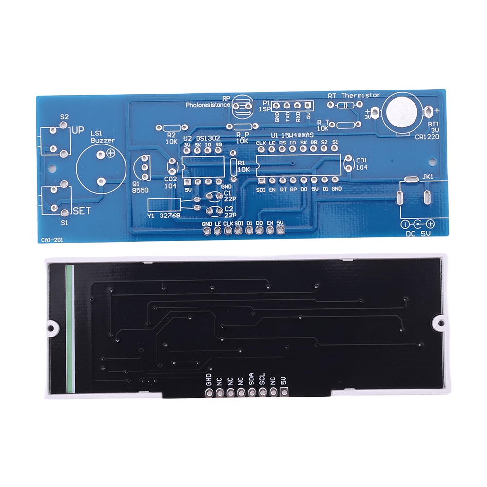 【GET】4 Digit DIY LED Digital Clock Kit Electronic Clock Kit for ...