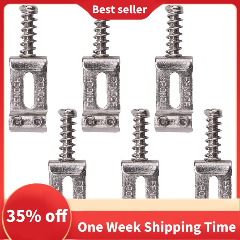 6 Roller Bridge Pull String Code Electric Guitar Saddle for ... 6 Roller Bridge Pull String Code Electric Guitar Saddle for ...