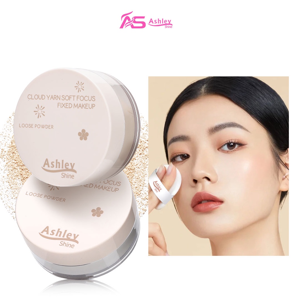 Ashley Shine Mattifying Loose Powder Oil Control Improve Dull ...