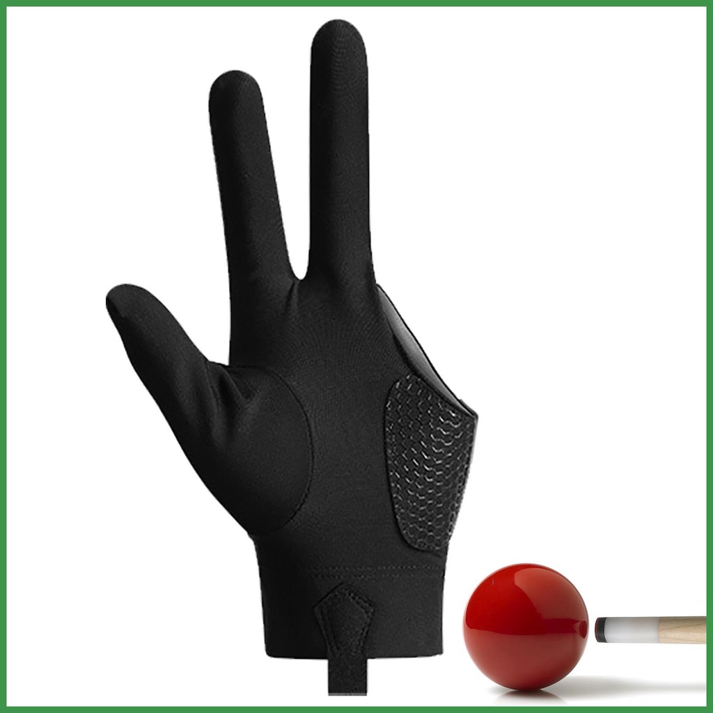 Pool Table Gloves Billiard Pool Gloves Left/Right Hand 3 Fingers Pool ...