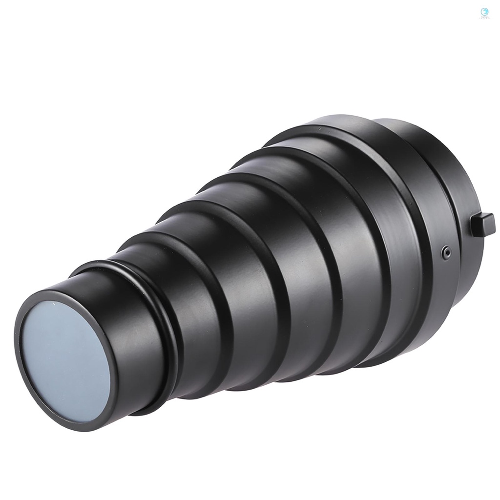 TPP Metal Conical Snoot with Honeycomb Grid 5pcs Color Filter Kit for ...