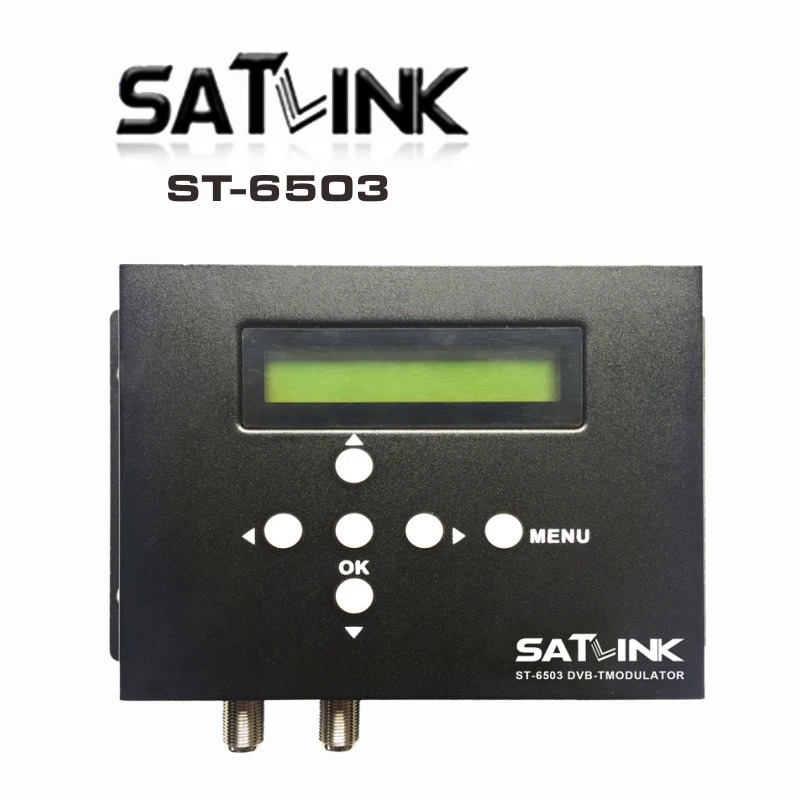 Original Satlink St-6503 Route Dvb-t Av Router Dm Modulator Dvb-t Av ...