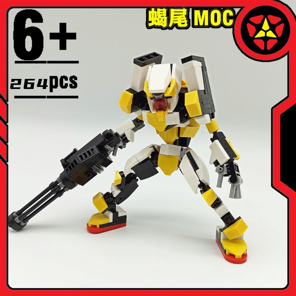 Scorpion Tail Building Blocks moc Particle Building Blocks EVA No. Zero ...